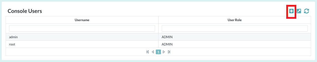 Managing Console Users